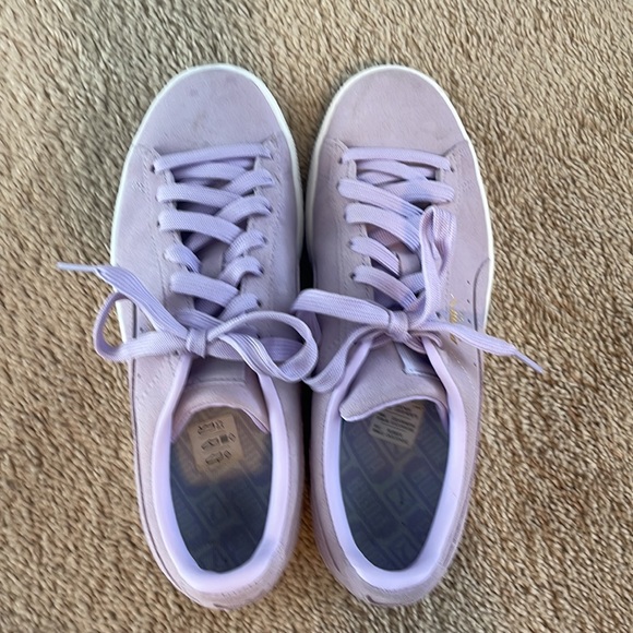 Puma | Shoes | Lavender Puma Sneakers | Poshmark
